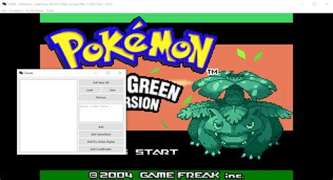 Best Pokemon Leaf Green Cheats Complete Fully Tested List