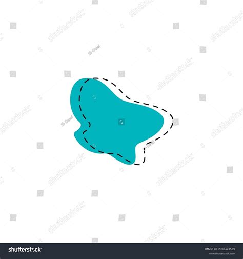set blobs lines on edges frame stock vector royalty free 2390423589