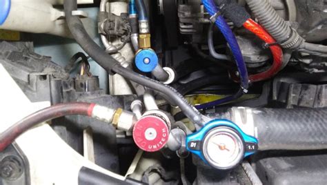 K7 에어컨 찬바람이 안나오네요 확인해보니 고압호스 찟어짐으로 냉매가스가 누출 되어 수리합니다 네이버 블로그