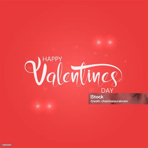 해피 발렌타인 인쇄 술 Posterhandwritten 서 예 Textvalentines 낭만주의 인사말 카드 로고 레트로