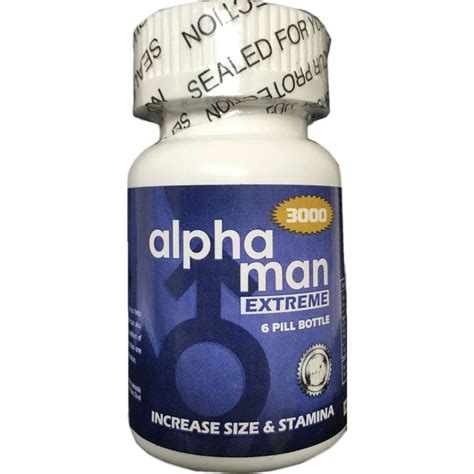 Alphaman Extreme 3000 6ct Bottle – INTIMATE MOMENTS