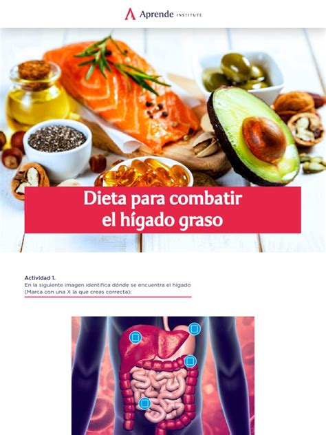Dieta Para Combatir El Hígado Graso Pdf Relaciones Personales