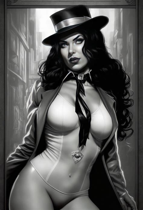 Rule 34 1girls Ai Generated Black And White Black Hair Breasts