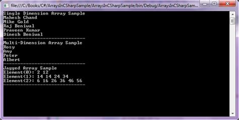 Working With Arrays In C