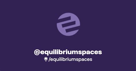Equilibriumspaces Facebook Linktree