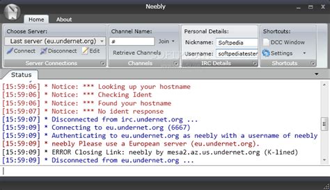 Neebly Irc Client 104 Download Screenshots