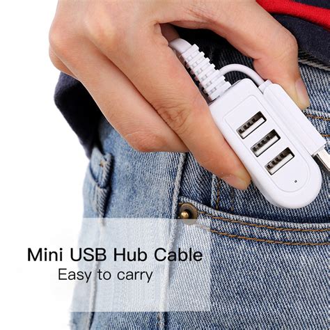 Usb 허브 3 포트 연장 케이블 12m Usb 20 분배기 와이어 데이터 전송 장치 충전 Usb 어댑터 노트북 Pc 컴퓨터 Usb 익스텐더 컴퓨터 주변 장치