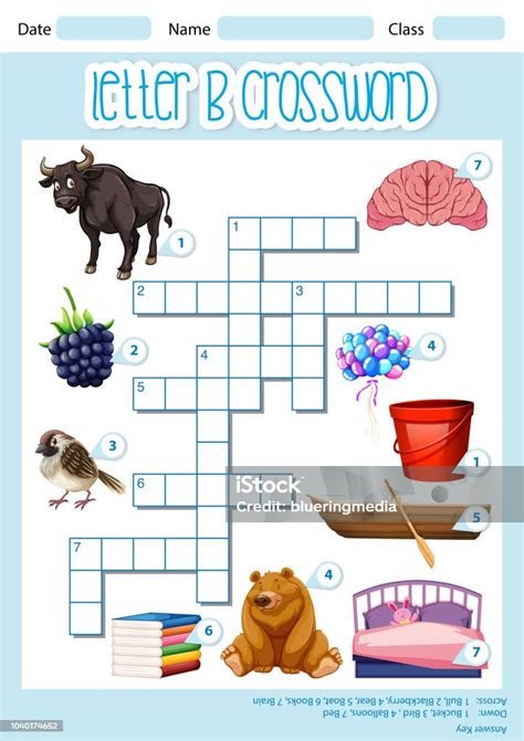 크로스 워드 퍼즐 편지 B 게임 서식 파일 가로세로 낱말퍼즐에 대한 스톡 벡터 아트 및 기타 이미지 가로세로 낱말퍼즐 알파벳 B 0명 Istock