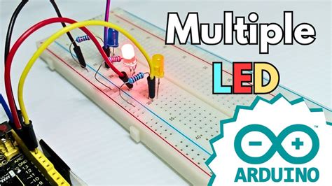 multiple led blink using arduino youtube