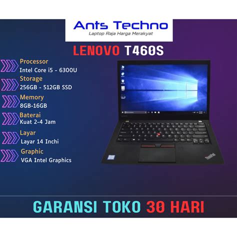 Jual Lenovo Thinkpad T T S Core I Gen Touchscreen Laptop Slim Murah Shopee Indonesia