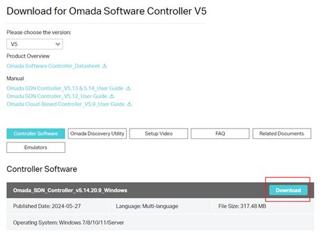 How To Upgrade The Omada Software Controller Tp Link Hong Kong