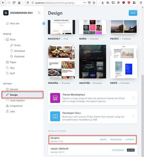 Installing Ghost For Local Development On Windows