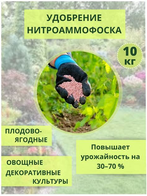 Нитроаммофоска 10 кг удобрение для картофеля, огурцов, болгарского ...