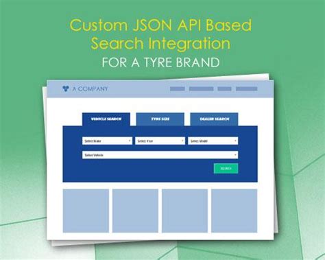 Custom Json Api Based Search Integration For A Tyre Brand 79mplus