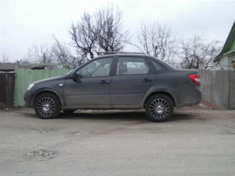 И снова колеса (окончательный вариант) — Lada Гранта (1G), 1,6 л, 2013 ...