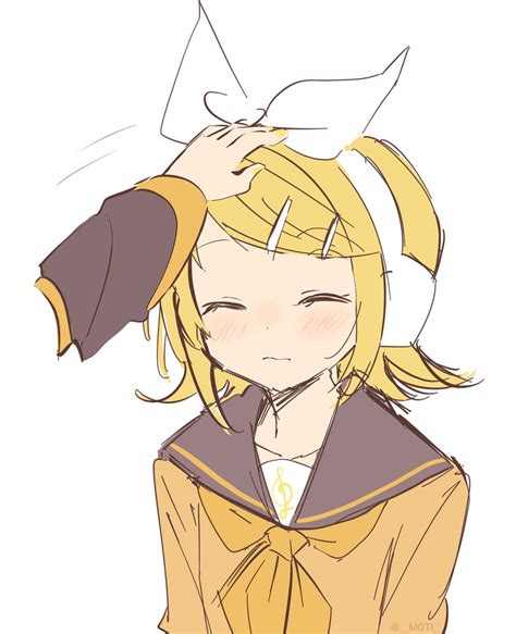 Kagamine Rin And Kagamine Len Vocaloid Drawn By M0ti Danbooru