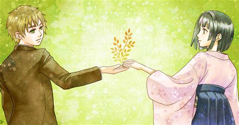 Aph 【ヘタリア】手を【朝桜】 くじらのイラスト Pixiv