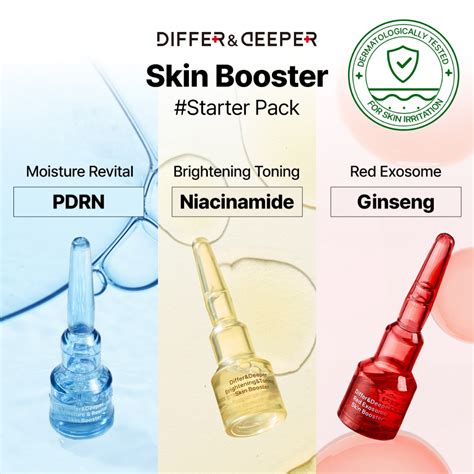 Differ And Deeper Skin Booster Starter Pack 2ml X 5ea Shopee Malaysia
