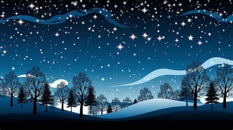 Premium Ai Image Chaos In Snowfall Christmas Background In 169 Aspect