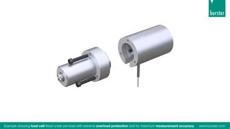 Burster Robust Miniature Ring Load Cell Set For Industrial At ₹ 50000