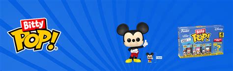 Funko Bitty Pop Disney Sorcerer Mickey Dale Princess Minnie And A