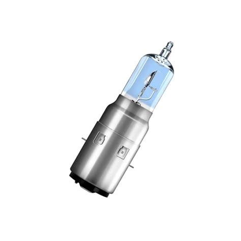 Халогенна крушка BA20D, синя светлина, 12V, 35W - eMAG.bg