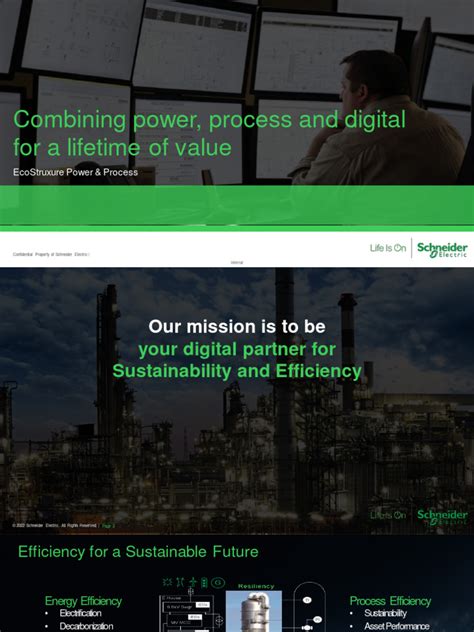 Ecostruxure Power And Process High Level Pdf Predictive Analytics Automation