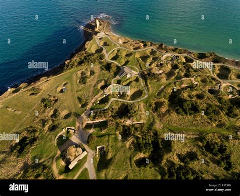 Ranger Monument Pointe Du Hoc Memorial Omaha Beach Lower Normandy