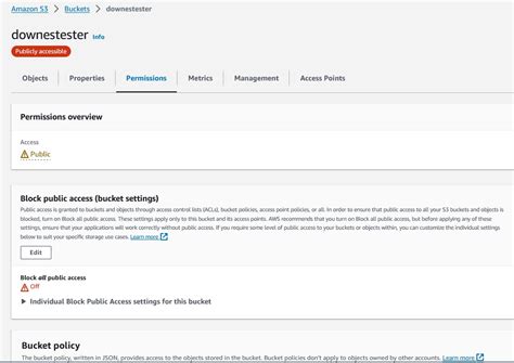Making Aws S3 Files Publicly Accessible