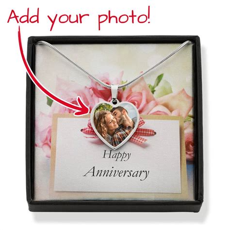 Happy Anniversary Heart Necklace Teepoem Ltd