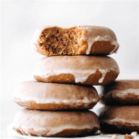 Baked Pecan And Maple Donuts Vegan Gf Feasting On Fruit