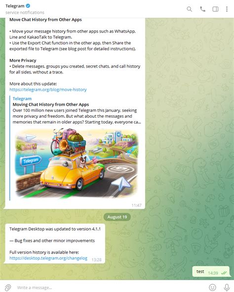 Own Messages Being Shown At The Left Issue 24957 Telegramdesktop
