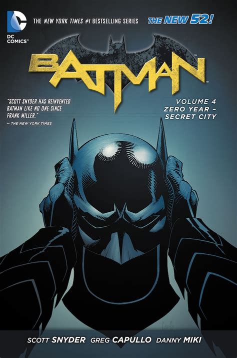 Batman By Scott Snyder And Greg Capullo Omnibus Vol 1 Dc