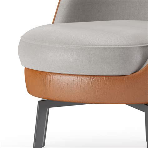 Flexform Guscioalto Lounge Chairs 3d Model In Chair 3dexport
