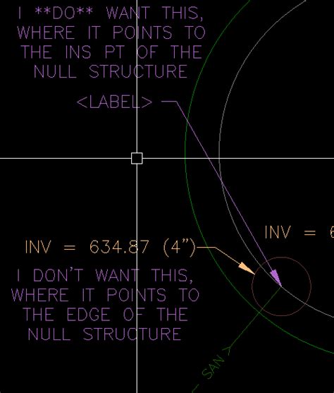 solved pipe network dynamic labeling leader location autodesk