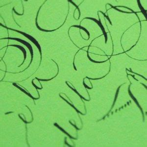 Calligrafia E Corsivo Bella Scrittura Calligrafia Elegante