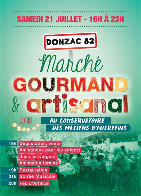 MarchÉ Gourmand Et Artisanal Mairie De Donzac