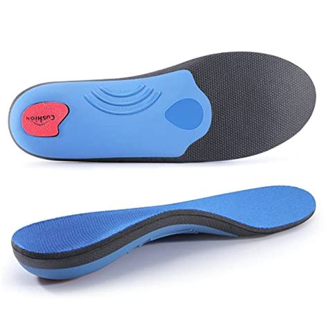 Pcssole Heavy Duty High Arch Support Insoles210lbs Orthotic Insoles