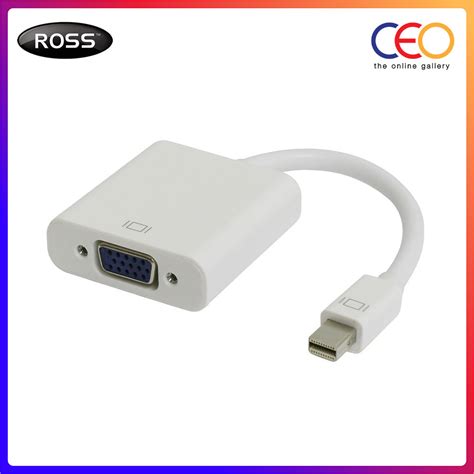 Ross Mini Displayport M To VGA F Adapter Cable MDPVGA RO