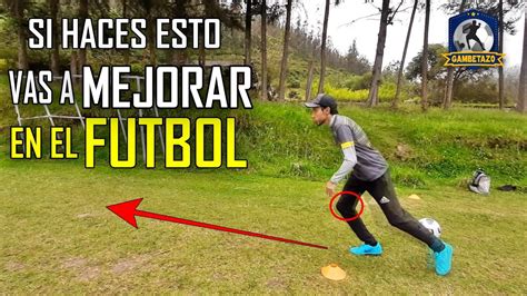 COMO HACER CAMBIO DE RITMO EN EL FUTBOL 3 Ejercicios Nivel 1 Para