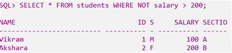 And Or Not Logical Connectors In Sql Made Easy Lec 54