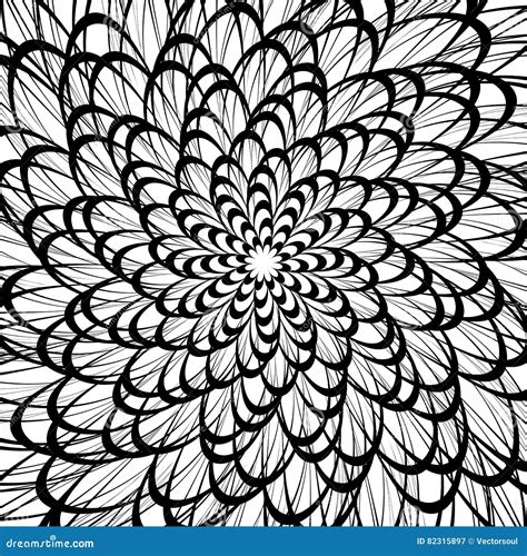 Artistic Geometric Pattern Texture With Random Lines Monochrome Abstract Background Stock