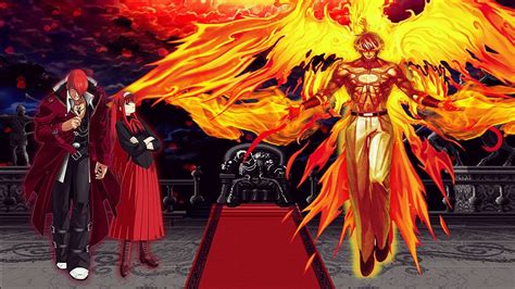 KOF Mugen Original Iori Yagami XIV Vs Ultimate Orochi Team YouTube