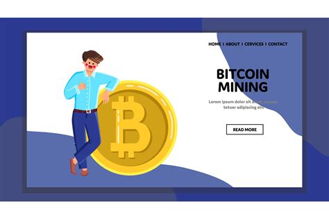Bitcoin Mining Happiness Businessman Graphic By Sevvectors Creative Fabrica
