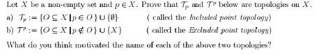 Solved Let X Be A Non Empty Set And PX Prove That Tp And Chegg