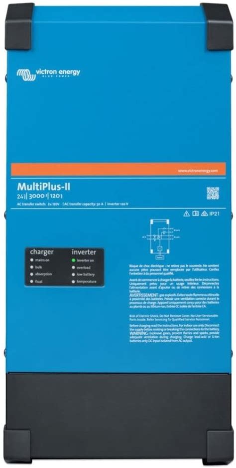 Victron Energy Multiplus Ii 2x 120v 3000va 24 Volt Pure Sine Wave