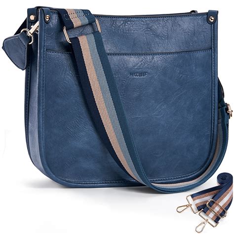 Hkcluf Crossbody Bags For Women Trendy Vegan Leather Hobo Handbags With