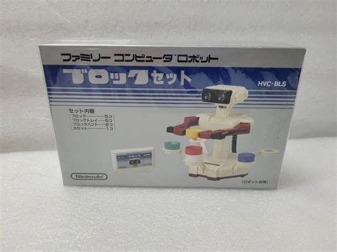 レア 任天堂 ファミコン ファミリー コンピューター ロボット ブロック セット Hvc Bls 当時物 Fc Nes Famicom Robot Block 本体、アクセサリー ｜売買された