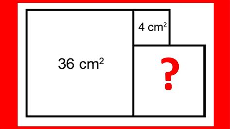 ÁREA DE UM QUADRADO MUITOS ERRARAM ESSA QUESTÃO SABE CALCULAR YouTube