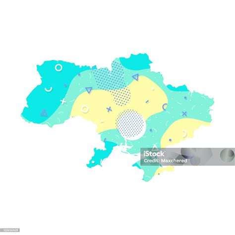 烏克蘭的歐洲國家 歐洲地圖插圖 白色背景上隔離的向量向量圖形及更多三角形圖片 三角形 全球性 具有特定質地 Istock